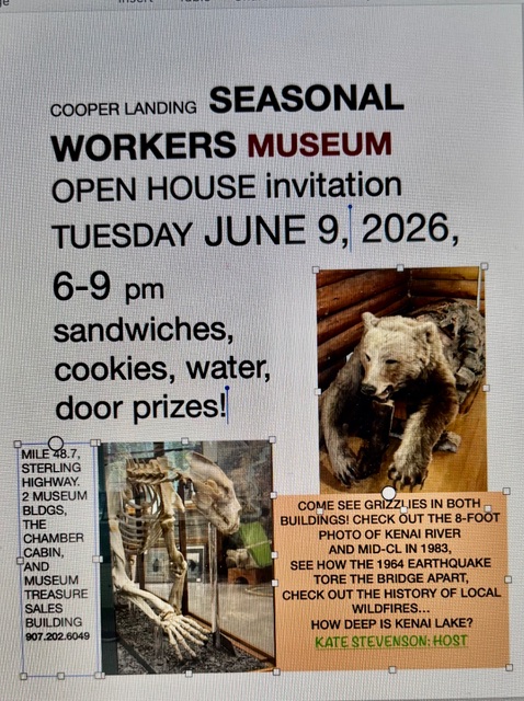 Monday Edition 6/8/26 – Cooper Landing Community Crier